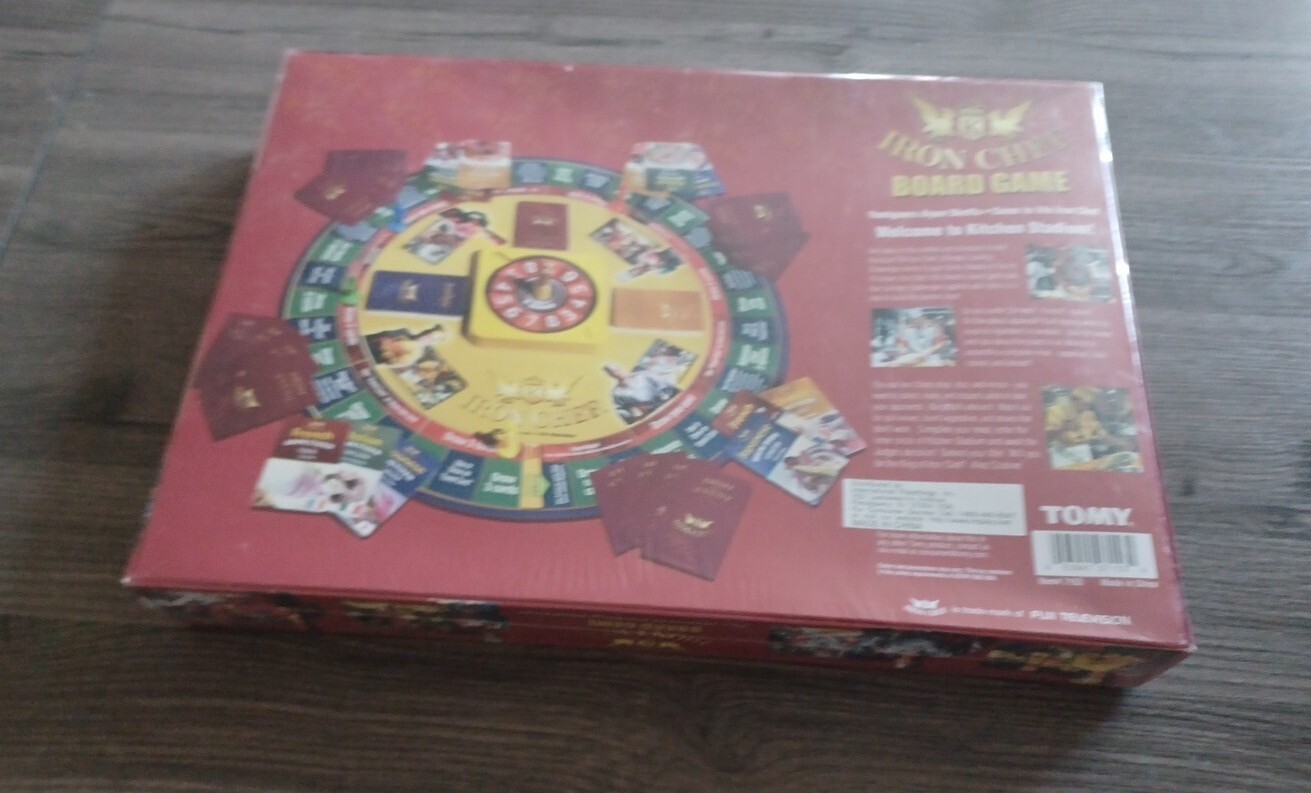 TOMY Iron Chef The Ultimate Cooking Challenge Board Game 2003 Complete ...