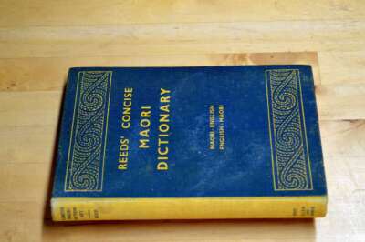 Reeds' Concise Maori Dictionary, A. W. Reed, Good Book | eBay