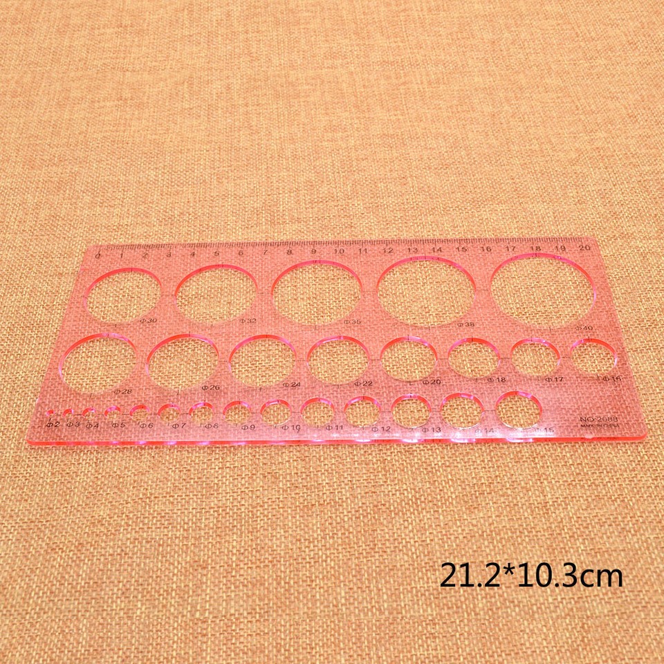 Quilled Creations Quilling Ruler Circle DIY Tool Plastic Craft Supply ...