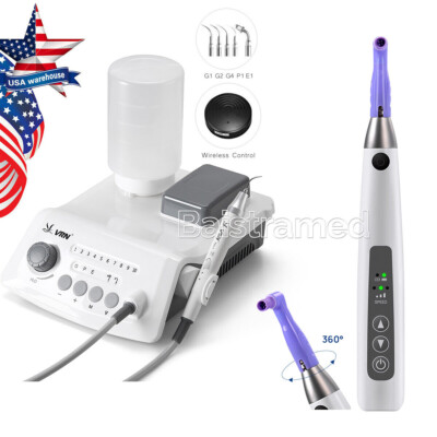 Dental VRN-A8 LED Ultrasonic Piezo Scaler /Cordless Hygiene Prophy ...