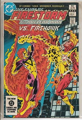 DC Comics Firestorm #17 October 1983 1st Firehawk VF | eBay