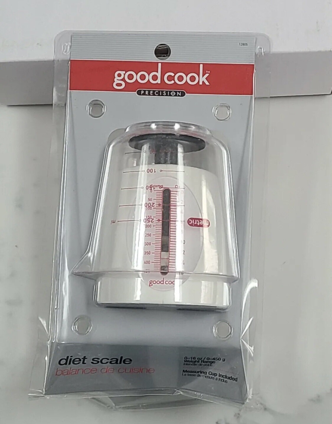 Good Cook Precision - Diet Scale with Measuring Cup 0-16 OZ / 0-450 gr ...