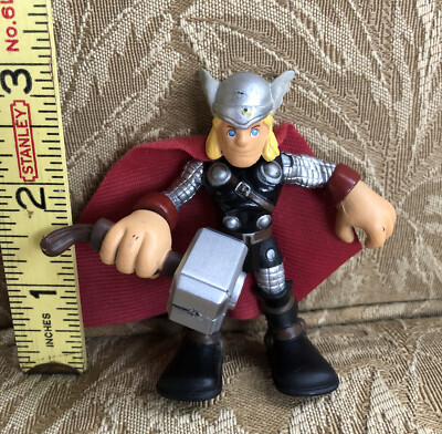 Imaginext Avengers Figurine THOR with Cape Fisher Price 2010 Hasbro | eBay
