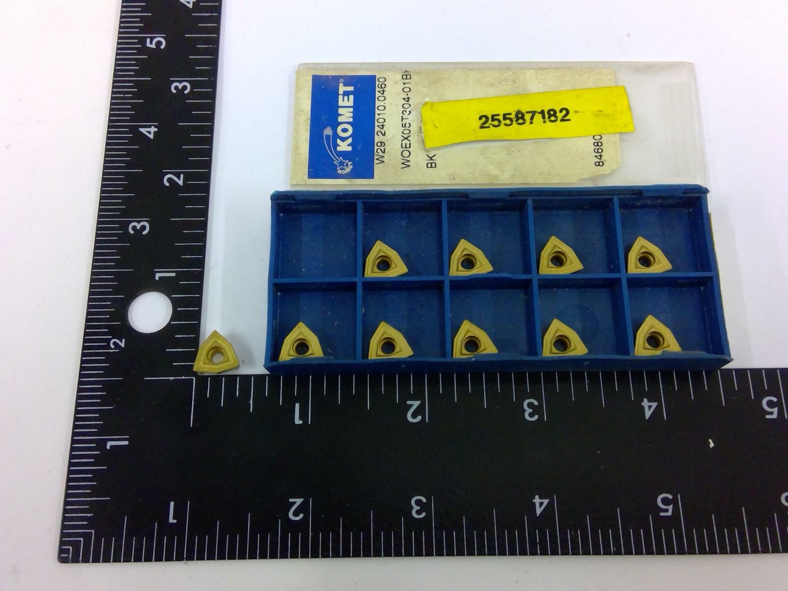 NEW Komet Coated Carbide Machining Tooling insert W29 24010.0460 ...