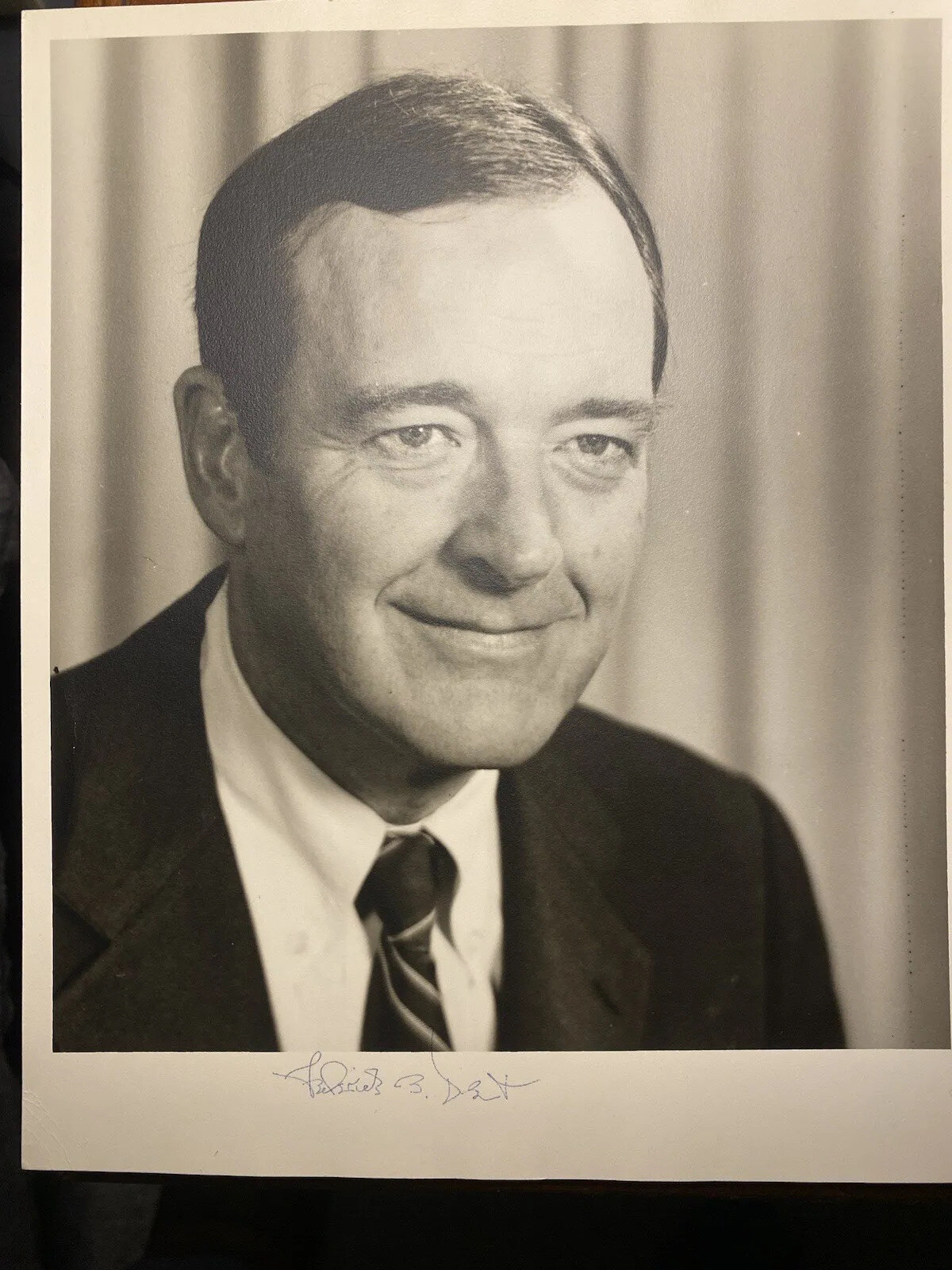 FREDERICK B DENT SECETARY of COMMERCE SIGNED PHOTO (RON HOSKINS ...