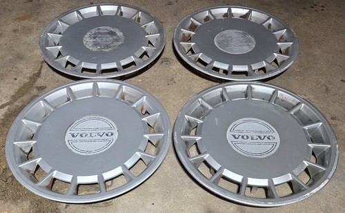 Set of 4 Genuine OEM Volvo 1989-93 Volvo 240 DL 14" Hubcaps Wheel ...
