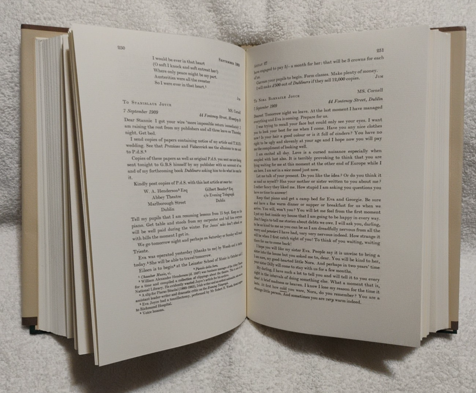 Letters of James Joyce Volume II Edited by Richard Ellmann Vintage 1967 ...