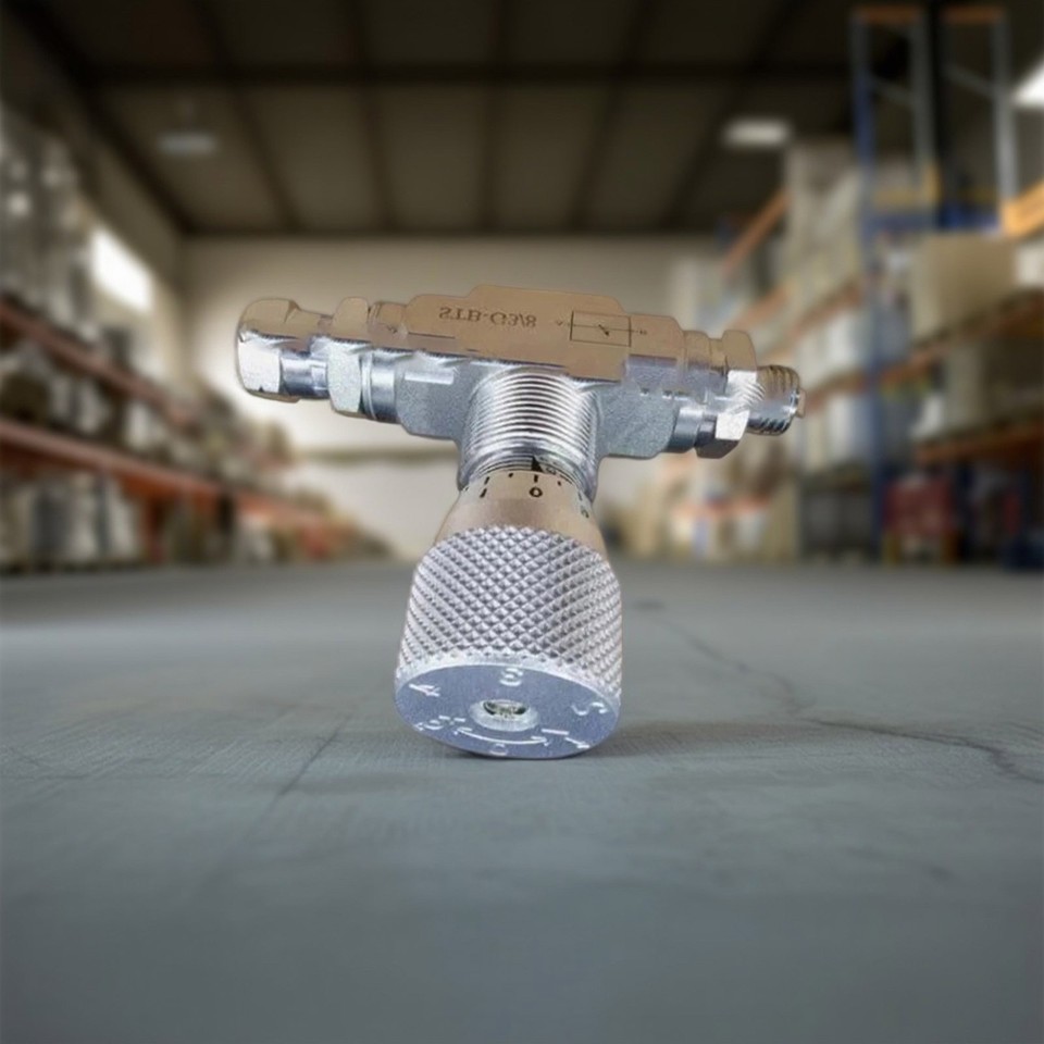 Flow Control bidirectional hydraulic restrictor valve STB-G3/8 W / L08 ...