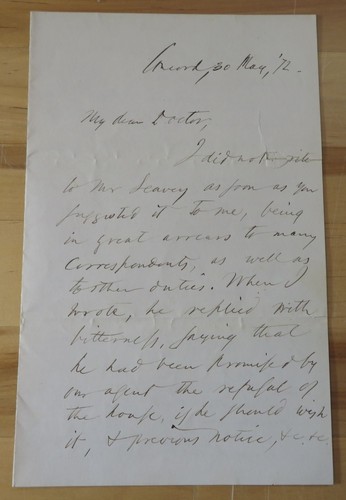 Ralph Waldo Emerson Autographed Letter Signed / 1872 | eBay