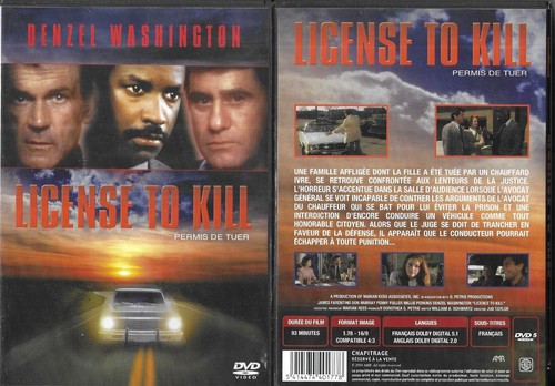 DVD - LICENSE TO KILL avec DENZEL WASHINGTON, DON MURRAY | eBay
