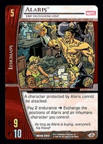 VS System: Alaris, The Outgoing One - Foil [Played] Marvel Heralds of ...