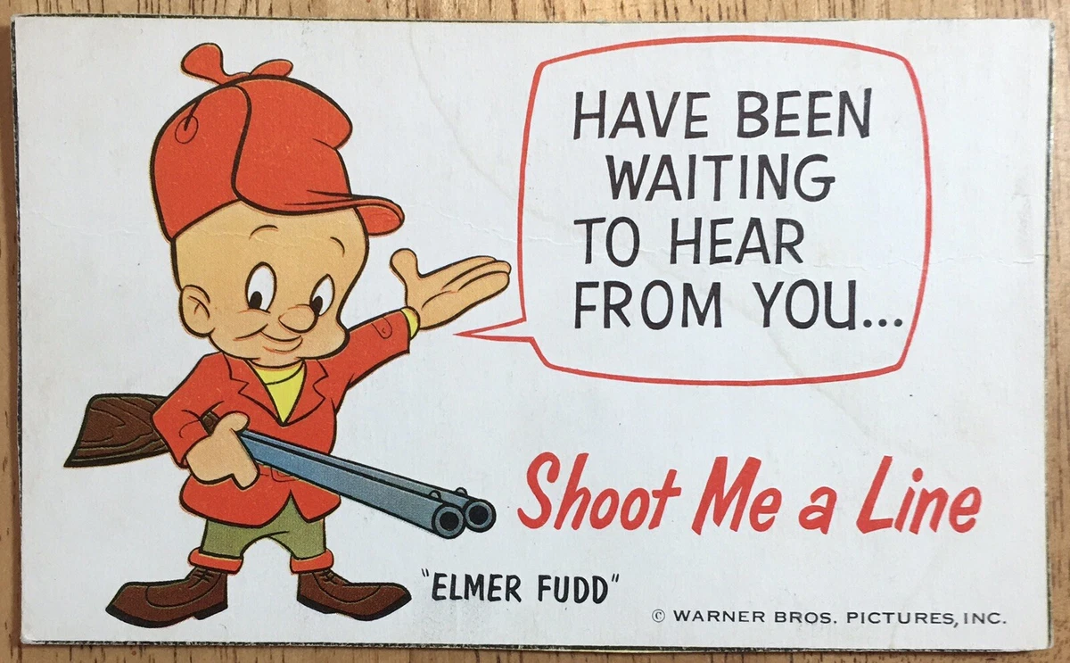 Elmer Fudd Shooting Bugs Bunny