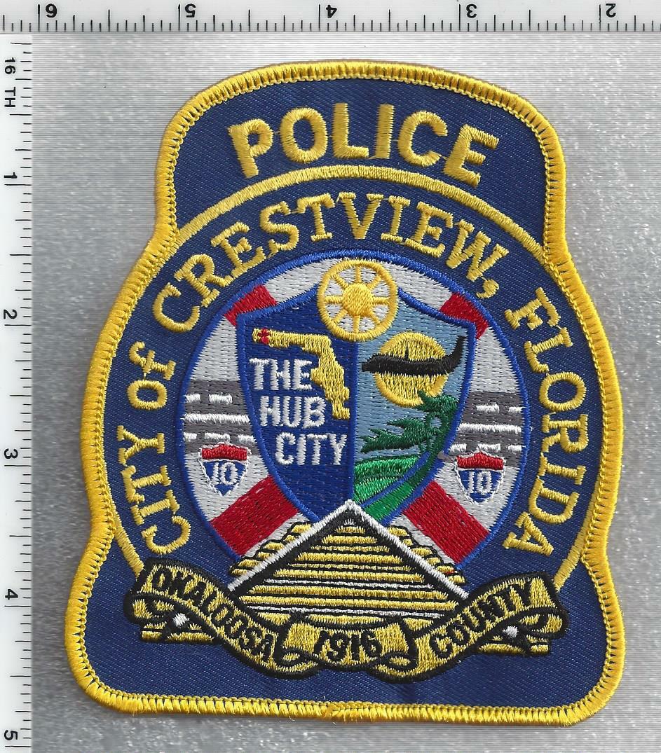 Crestview Police (Florida) 2nd Issue Shoulder Patch | eBay