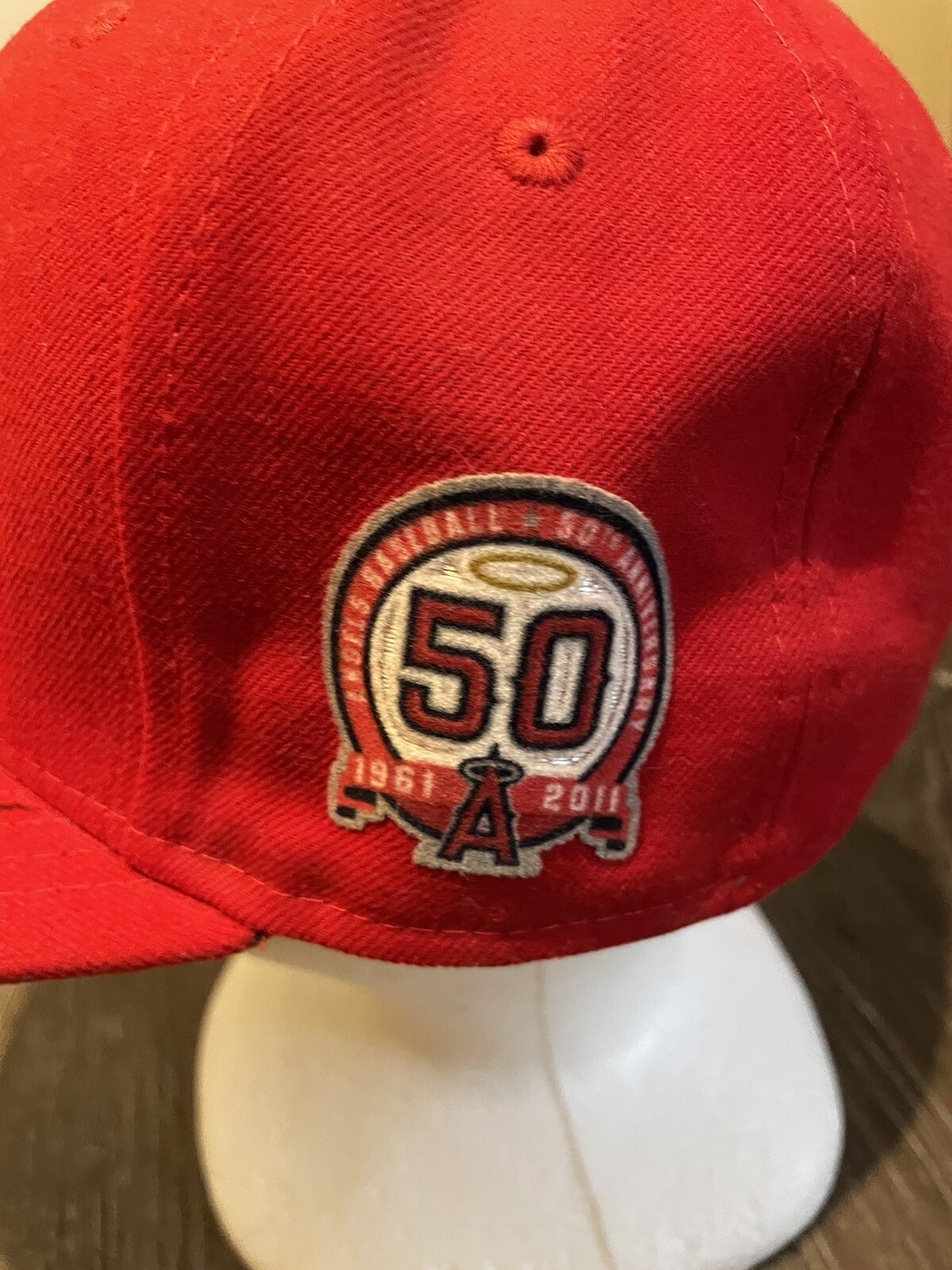 Anaheim Angels Authentic New Era 59FIFTY Fitted Cap - 5950 - Size 7 ...