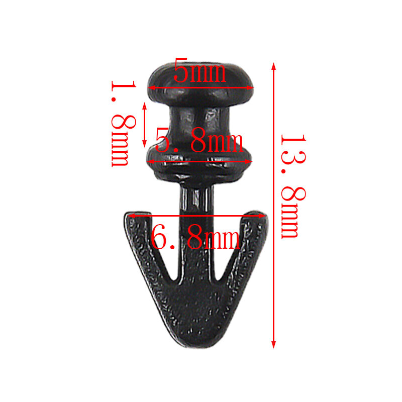 20X For Ford Mondeo Mk2 Mk3 Mk4 Door Seal Gasket Sill Clips Lower ...