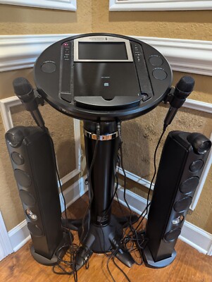 Singing Machine Classic ISM1050BT Karaoke System - Black + 8 Karaoke Cd ...