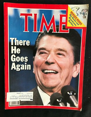 TIME MAGAZINE Feb 6 1984 RONALD REAGAN - There You Go Again / Turks in ...