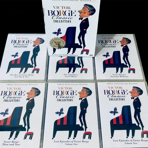 Comedy DVD Victor Borge Classic Collection 100th Anniversary 6 DVD set ...
