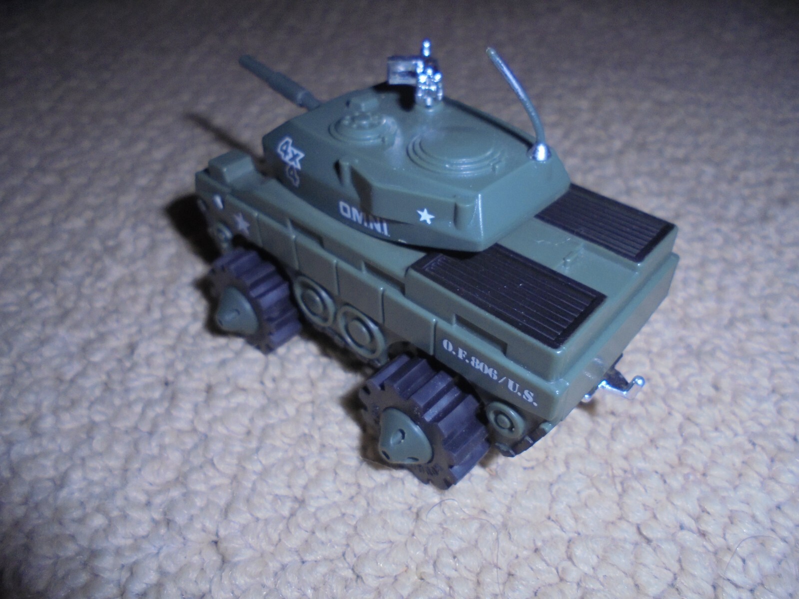 ROUGH RIDERS ARMY OMNI FORCE U.S. GUNNER TANK VEHICLE~LJN~SCHAPER ...