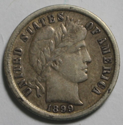 1899 Barber Dime PM108 | eBay