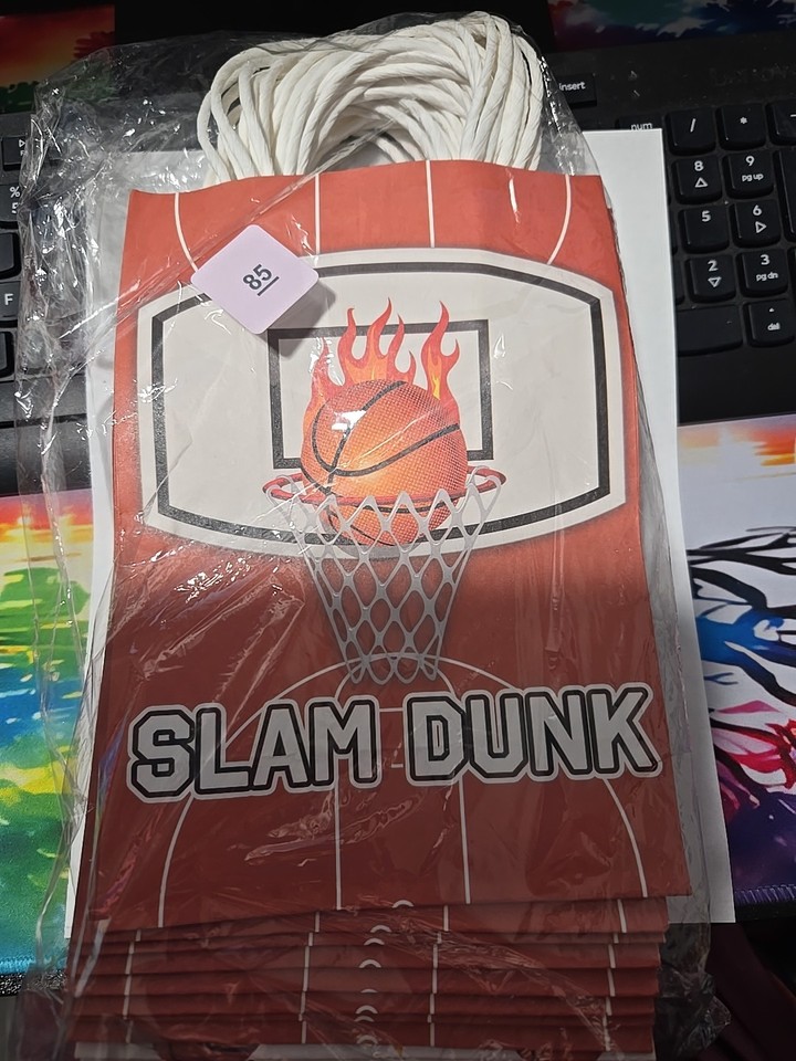 24 Slam Dunk Gift Basketball Party Bags | eBay