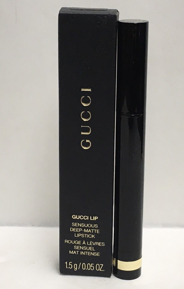 New Gucci Lip Sensuous Deep Matte NIB Check variation | eBay