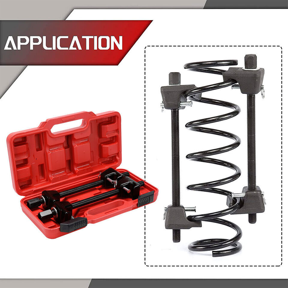 2X Heavy Duty Coil Spring Compressor Clamp Auto Car Truck Shocker ...