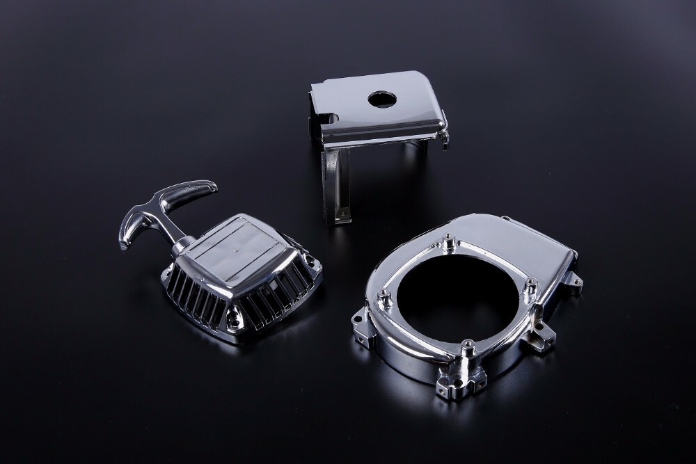Plastic Chrome Engine Cover Kit fit Zenoah G320 Rovan 32cc 36CC for HPI ...