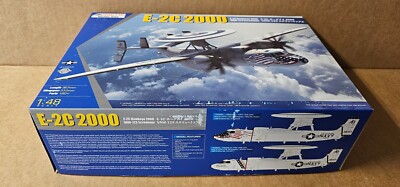 KINETIC 1/48 Grumman E-2C Hawkeye 2000 'VAW-123 Screwtops' CAG Birds ...