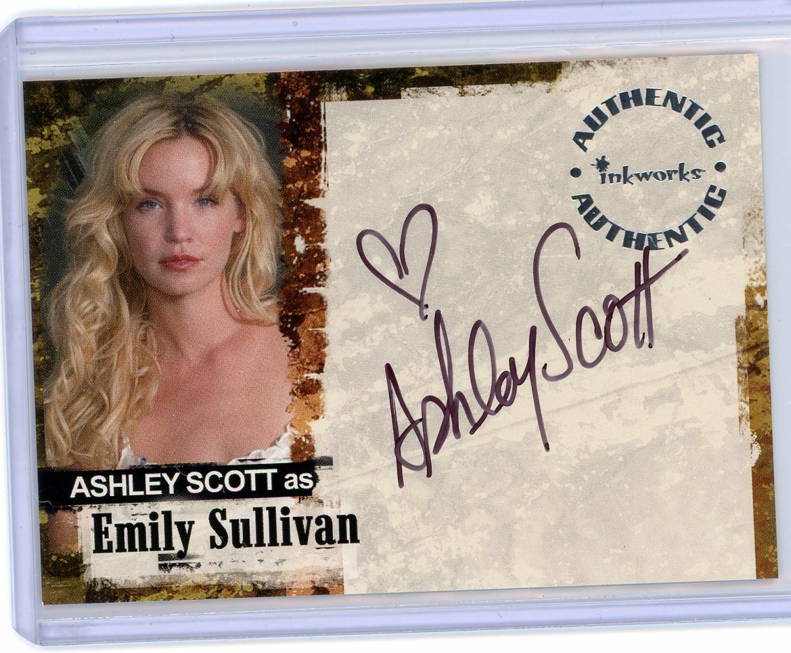 2007 Jericho Season One Autograph #A2 Ashley Scott as Emily Sullivan | eBay
