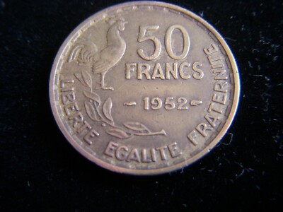 Coq 50 Francs 1952 . SUP. | eBay