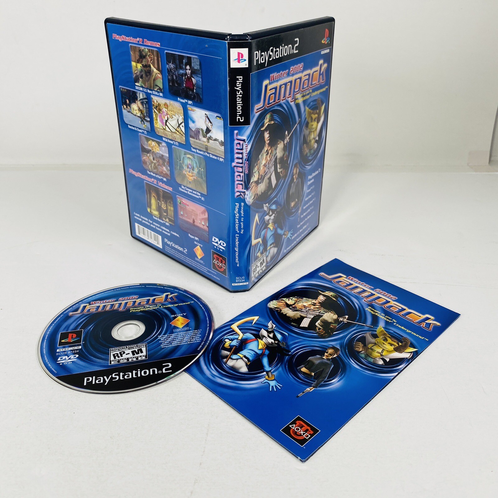 PlayStation Underground: Jampack Winter 2002 (PS 2, 2002) With Manual ...