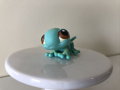 Littlest Pet Shop LPS # 111 Gecko With Spots Brown Eyes 2005 | eBay