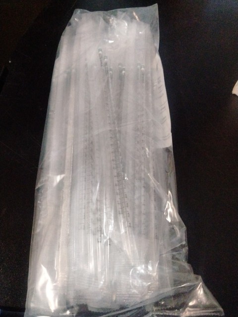 VWR Plastic 2mL Disposable Serological Pipets 279mm Polystyrene 76097 ...