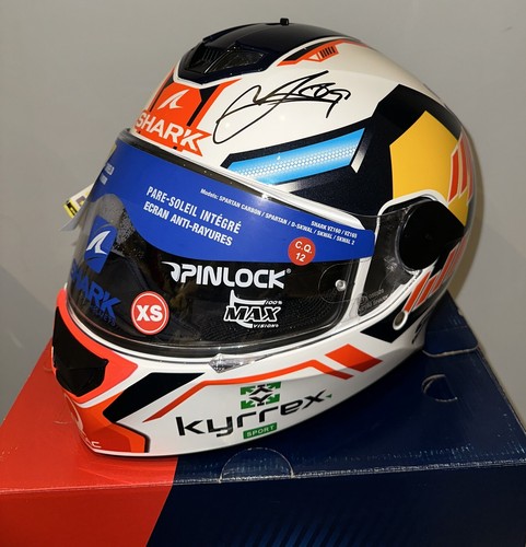 Jorge Martin #89 signed Shark D-SKWAL 2 Moto GP Helmet - World Champion ...