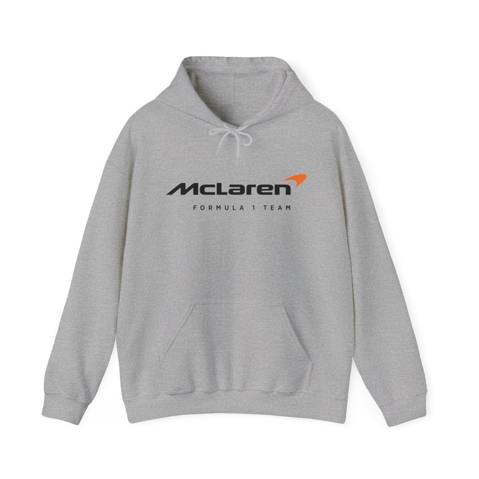 [USA] McLaren Racing Team F1 Formula One Hoodie Sweatshirt - White ...