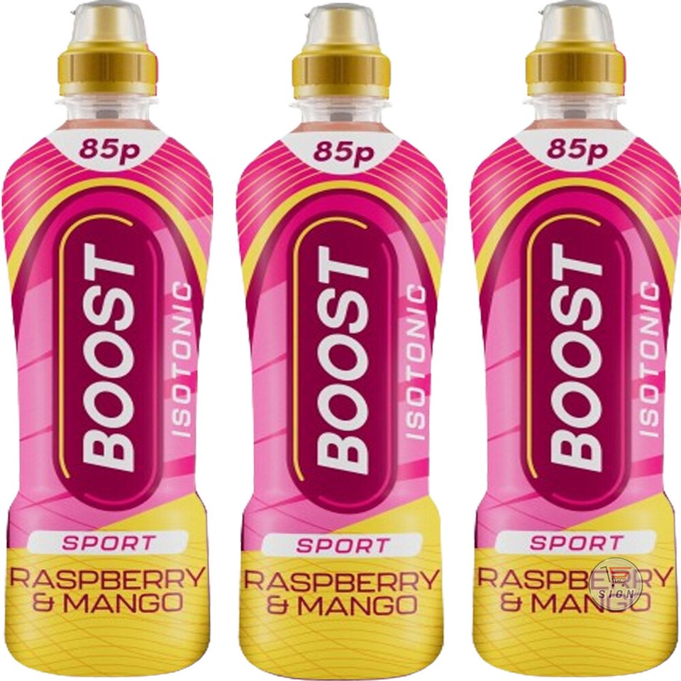 Boost Sport 500ml Energy Drink Variety Pack Mixed Berry, Orange, Citrus ...