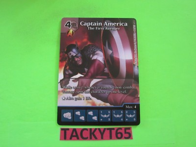 AGE OF ULTRON DICE MASTERS CAPTAIN AMERICA THE FIRST AVENGER FULL COLOR ...