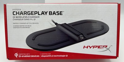 HyperX ChargePlay Base Qi Certified Dual Wireless Charging Station Pad Charger | eBay