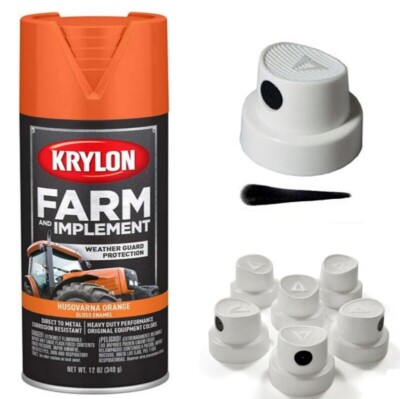 5 Spray Paint Caps for Krylon Farm & Implement Spray Paint Aerosol | eBay