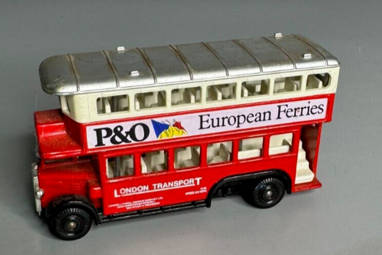 English vintage P&O European Ferries bus toy collectible London ...