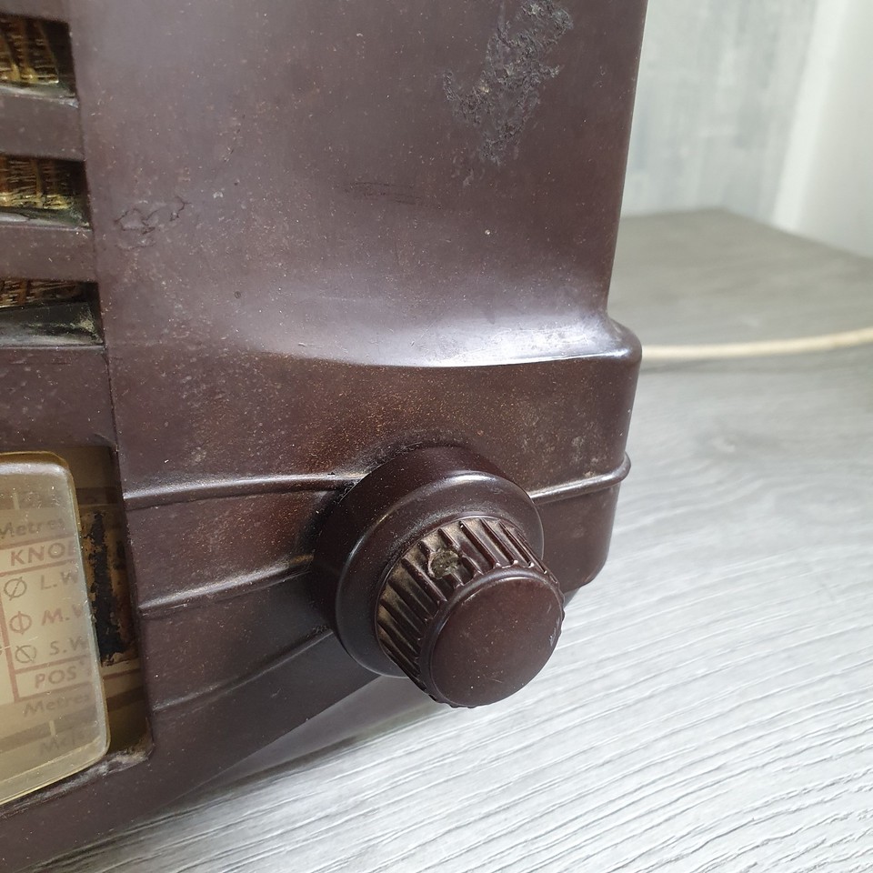 Vintage Bakelite Radio Wireless Receiver Tuner LW SW 1940s *PARTS ONLY ...