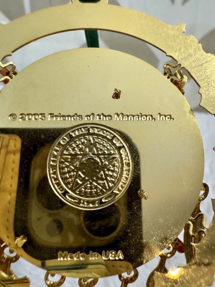 2005 Friends of the Mansion Oklahoma Osage Shield Collectors Edition ...