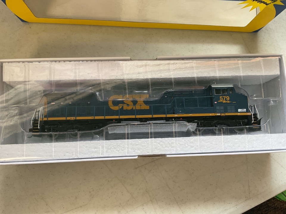 ATHEARN HO SCALE CSX AC4400 #579 LOCOMOTIVE 79870 DCC READY | eBay