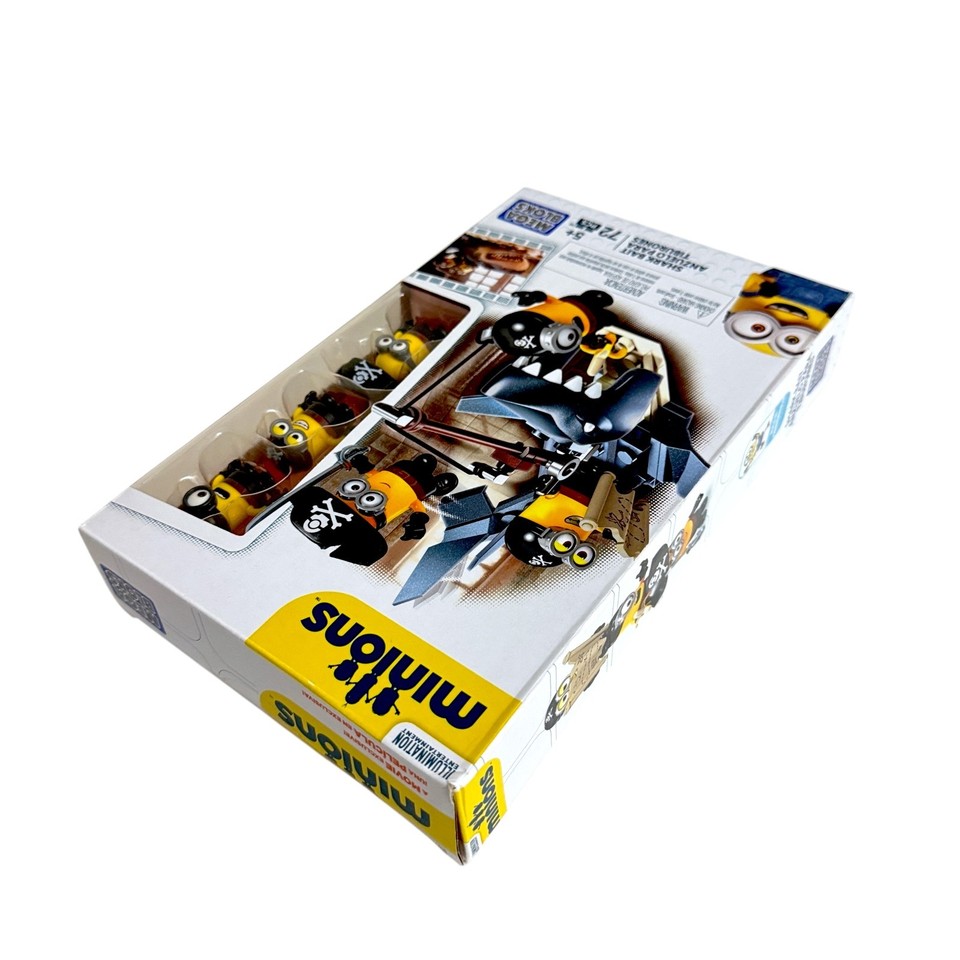 Despicable Me Mega Bloks Minions 2015 Shark Bait Pirate Building ...