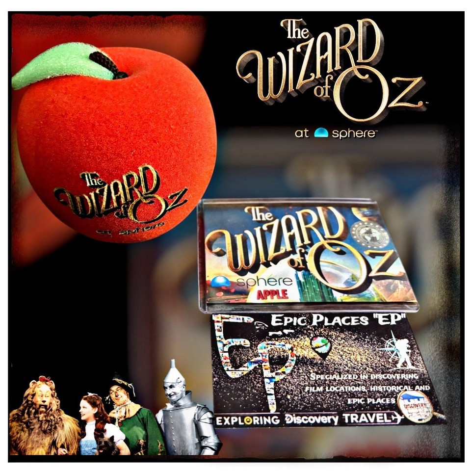 The Wizard of Oz Sphere Apple & Leaf Piece Prop Relic Memorabilia | eBay
