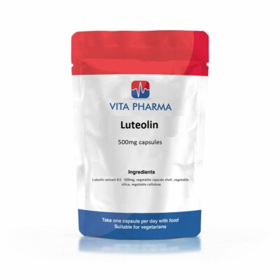 Luteolin 500mg capsules VITAPHARMA | eBay