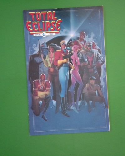 TOTAL ECLIPSE #1 8.0 1ST APP ECLIPSE COMIC BOOK V42-174 | eBay