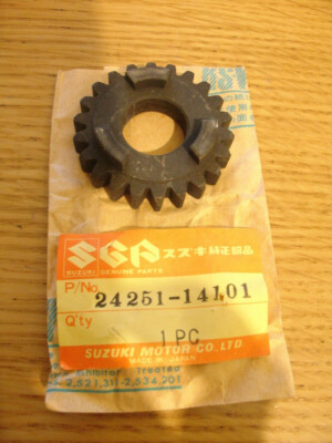 NOS SUZUKI 1976 - 1981 RM100 1975 - 1982 RM125 5TH DRIVE GEAR 24251 ...
