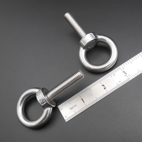 1PC M10 304 Stainless Shouldered Lifting Eye Ring Bolts Bolt 10MM X ...